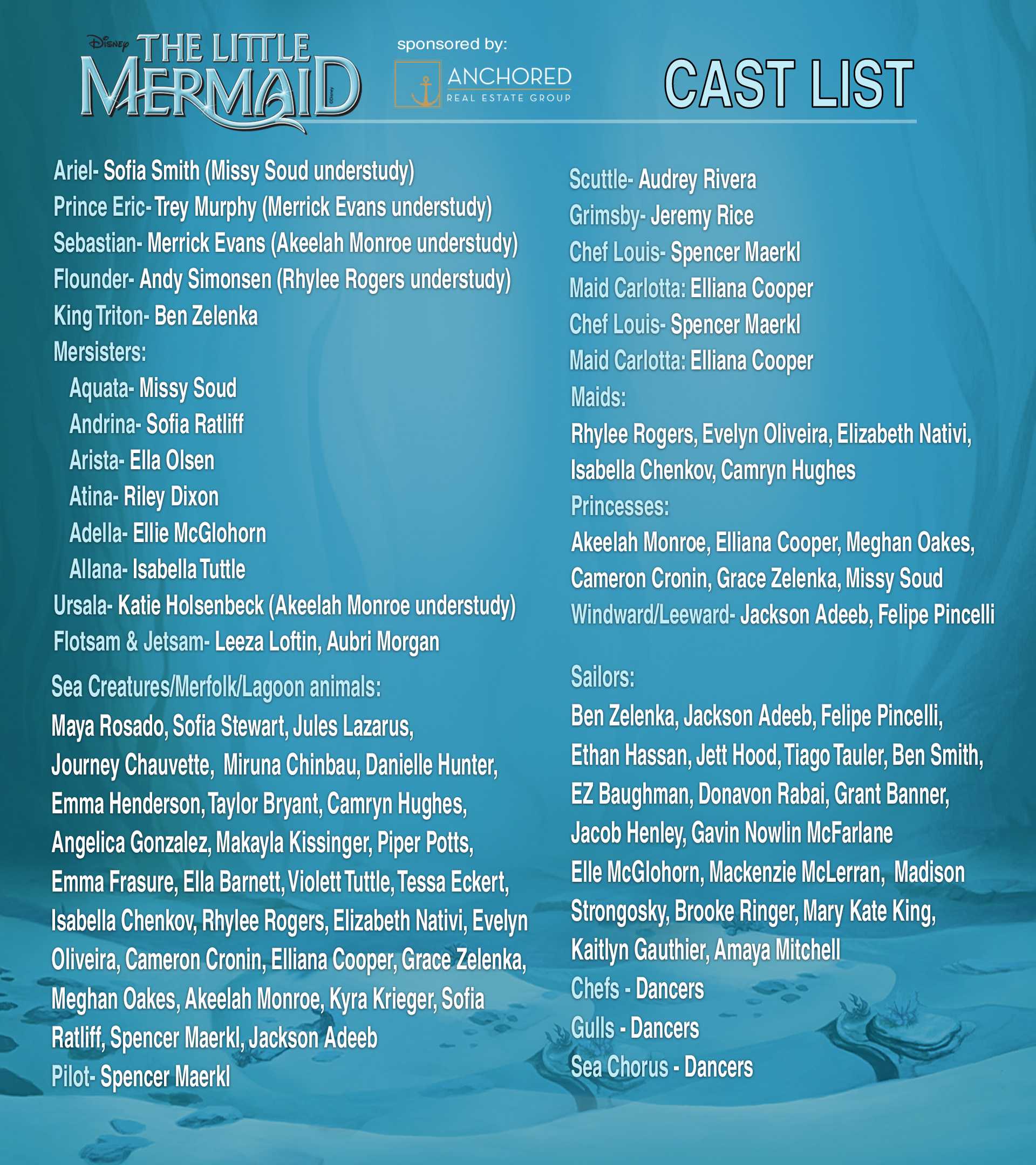 The Little Mermaid - Providence School