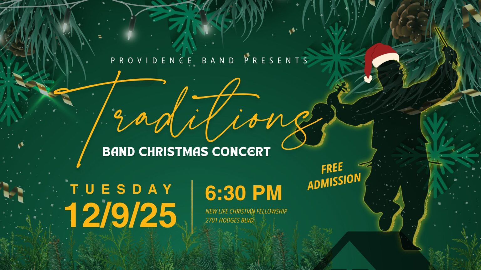 Traditions: Band Christmas Concert - Providence School